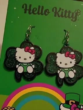 Hello Kitty | Jewelry | Sanrio Hello Kitty St Patricks Day Hello Kitty ...